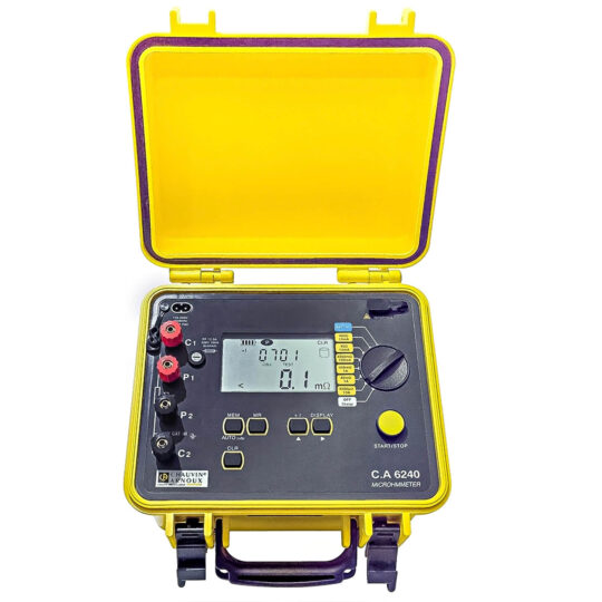 Chauvin Arnoux CA 6240 Micro Ohmmeter | Low Resistance
